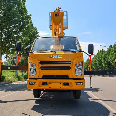 Cina Carrello elevatore aereo della piattaforma di prezzi economici/veicolo lavoro aereo in vendita