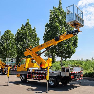Cina Carrello elevatore aereo della piattaforma di prezzi economici/veicolo lavoro aereo in vendita