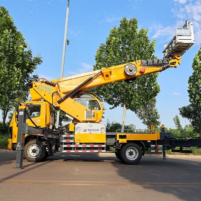 Cina La piattaforma di lavoro aerea del carrello elevatore da 32 m. Aerial da vendere il camion ha montato in vendita