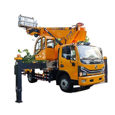 Cina Camion con benna da 32 m Piattaforma di lavoro aerea Camion con braccio telescopico montato su camion per operazioni ad alta quota in vendita