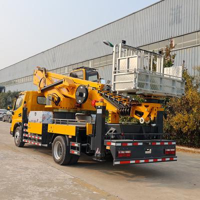 Cina Camion da lavoro con piattaforma aerea idraulica a braccio telescopico JMC da 36 metri economici con telecomando in vendita