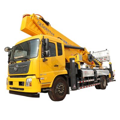 Cina Piattaforma di lavoro aerea per autocarro benna da 45 m Camion per operazioni ad alta quota montato su camion in vendita