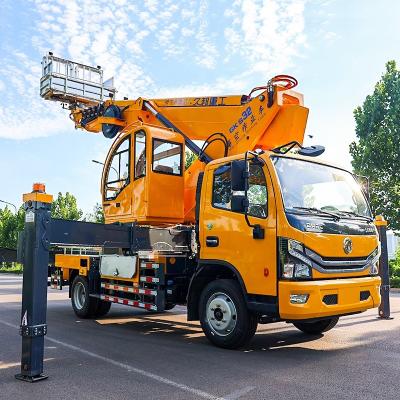 Cina 32 m Operazione ad alta quota montata piattaforma di lavoro aereo piattaforma aerea camion in vendita