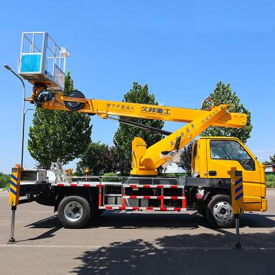 Cina New Type 4*2 6 Wheels 23m Aerial Platform Truck Diesel Aerial Working Truck Price For Sale in vendita