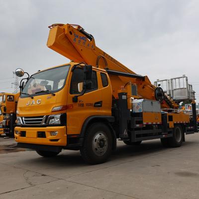Cina Migliore prezzo 360 piattaforma di lavoro aereo montata camion di rotazione 40m di grado in vendita