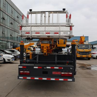 Cina Migliore prezzo 360 piattaforma di lavoro aereo montata camion di rotazione 40m di grado in vendita