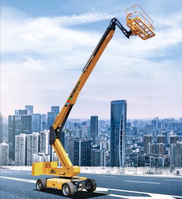 Cina 21m 4WD rimorchiato telescopico Boom Lifting Aerial Platform lift Prezzo con la migliore qualità in vendita