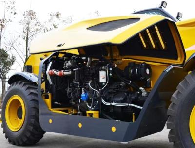 Cina 4.5 tonnellate Mini Telehandler Grande capacità Giallo in vendita