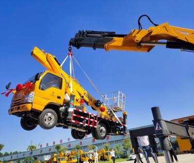 China Installed Separately Knuckle Crane 20 Ton For Trucks Ships for sale