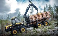 China 8 Wheels Forestry Logging Skidder Easy Handling Process for sale