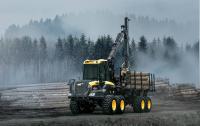 China 8 Wheels Forestry Logging Skidder Easy Handling Process for sale