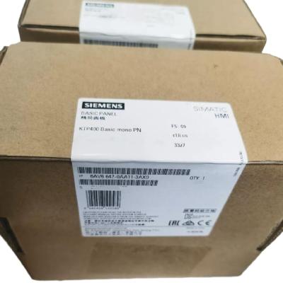 Cina SIEMENS SIMATIC HMI 6AV6 647-0AA11-3AX0 KTP400 BASIC MONO in vendita