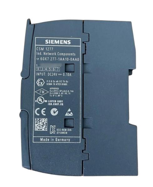 Compact Siemens CSM 1277 6GK7277-1AA00-0AA0 Switch Module SIMATIC S7-1200