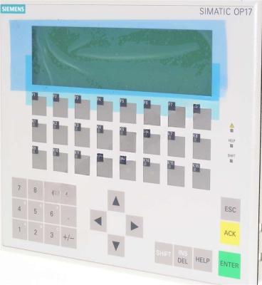 Cina SIEMENS SIMATIC HMI 6AV3617-1JC30-0AX1 OP17/DP12 Pannello di comando in vendita