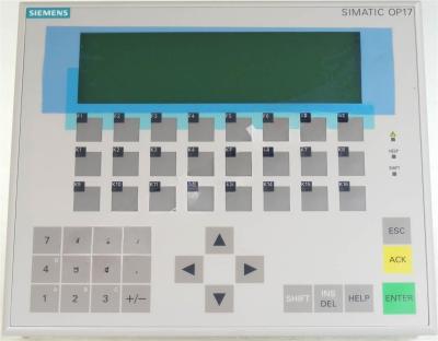 Cina SIEMENS SIMATIC HMI 6AV3617-1JC30-0AX1 OP17/DP12 Pannello di comando in vendita