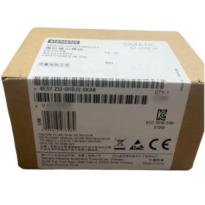 China S7-200 PLC 6ES7232-0HB22-0XA0 EM 232 Saída analógica, 2 saídas à venda