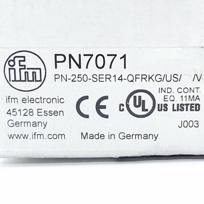 중국 디스플레이와 함께 IFM 압력 센서 PN7071 PN-250-SER14-QFRKG/US/ /V 판매용