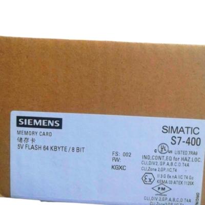 China SIEMENS PLC SIMATIC S7-400 6ES7952-0KF00-0AA0 MEMORY CARD FOR S7-400, LONG DESIGN, 5V FLASH EPROM, 64 KBYTE for sale