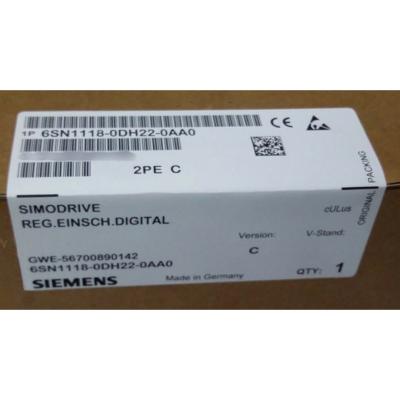 Cina SIEMENS 6SN1118-0DH22-0AA0 SIMODRIVE 611 CONTROL UNIT, 2-AXIS, N-SET, WITH DMS in vendita