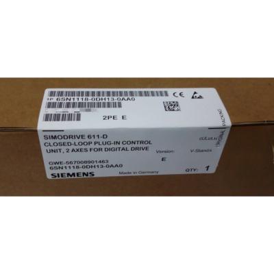 Cina Siemens 6SN1118-0DH13-0AA0 SIMODRIVE 611 Control Unit, 2-Axis, n-Set, with DMS in vendita