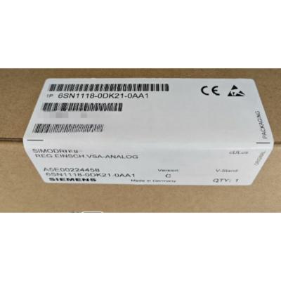 Cina SIEMENS 6SN1118-0DK21-0AA1 SIMODRIVE 611 DIGITAL CONTROL BOARD, 2-AXIS, SETPOINT in vendita