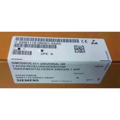 Cina SIEMENS 6SN1118-0NH01-0AA0 SIMODRIVE 611 UNIVERSAL HR CONTROL UNIT, 2-AX, N-SET in vendita