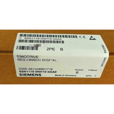 Cina SIEMENS 6SN1118-0NH10-0AA0 SIMODRIVE 611 UNIVERSAL E  2 AXES, SIN COS 1VPP ENCODER, SPEED CONTROL FOR SINUMERIK 802D in vendita