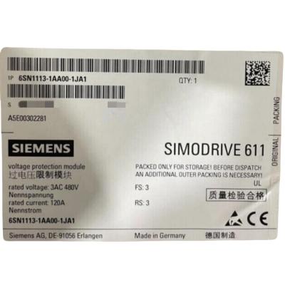 Cina SIEMENS 6SN1113-1AA00-1JA1 MODULO di protezione della tensione 120 A SIMODRIVE VPM 120, MODULO di protezione della tensione in vendita