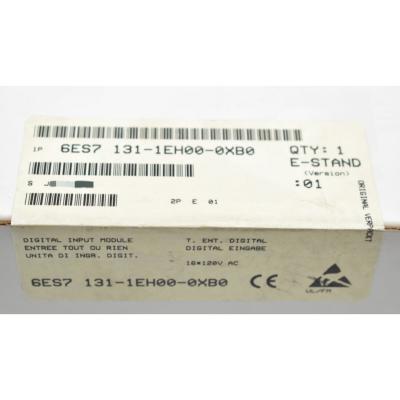 Cina SIEMENS 6ES7131-1EH00-0XB0 SIMATIC DP, ELECTRONIC BLOCK ELECTRONIC BLOCK per ET 200L, 16 DI, 120V AC con 1 punto COMMO in vendita