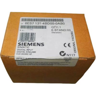 Cina SIEMENS 6ES7131-4BD00-0AB0 SIMATIC DP, 5 ELECTRON. MODULI 5 ELECTRON. MODULI PER ET 200S, 4 DI ALTA FUNZIONE 24V DC in vendita