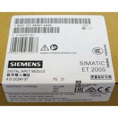 Cina SIEMENS 6ES7131-4BD01-0AA0 SIMATIC DP, 5 ELECTRON. MODULI 5 MODULI ELETTRONICI PER ET 200S, 4DI STANDARD 24 V CC in vendita
