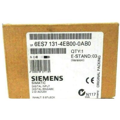 Cina SIEMENS 6ES7131-4EB00-0AB0 SIMATIC ET200S MODULO DIGITALE di ingresso, a 2 punti, 120VAC 5 MODULI ELETTRONICI PER ET 200S in vendita