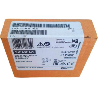 Cina SIEMENS 6ES7131-6BH01-0BA0 SIMATIC ET200SP DIGITAL INPUT MODULE, 16-PUNTO, 24VDC UNITA di imballaggio: 1 pezzo in vendita