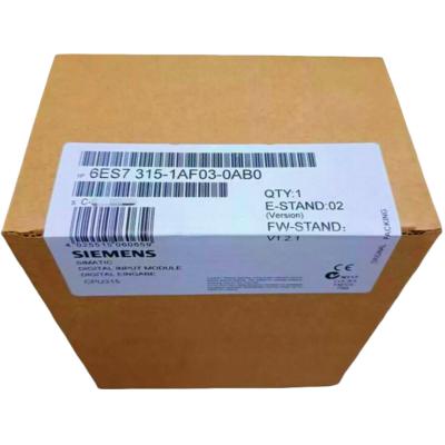 중국 시멘스 6ES7315-1AF03-0AB0 SIMATIC S7-300, CPU 315 CPU 통합 24V DC 전원 공급, 48 KBYTE 작업 메모리 판매용