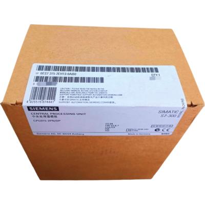 중국 시멘스 6ES7315-2EH13-0AB0 SIMATIC S7-300 CPU315-2 PN/DP 표준 컨트롤러 MPI/DP/PROFINET, 256KB 메모리 판매용