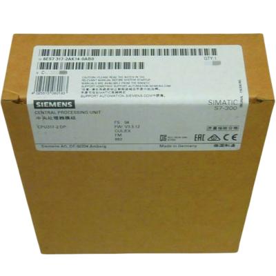 중국 시멘스 6ES7317-2AK14-0AB0 SIMATIC S7-300, CPU 317-2 DP, 1 MB WORK 메모리를 가진 중앙 처리 장치 판매용
