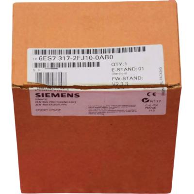 중국 시멘스 6ES7317-2FJ10-0AB0 SIMATIC S7-300 CPU317F-2 PN/DP, 512 KBYTE 작업 메모리와 중앙 처리 장치 판매용