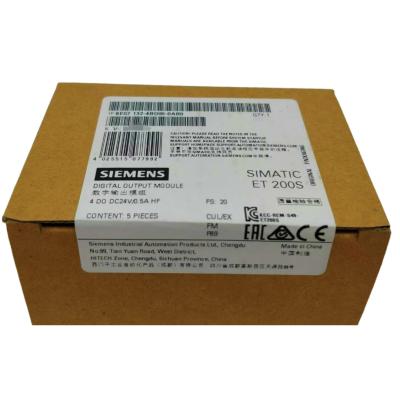 Cina Siemens 6ES7132-4BD00-0AB0 SIMATIC DP, 5 moduli elettronici per ET 200S, 4 DO High Feature 24 V DC/0.5 A, larghezza 15 mm in vendita