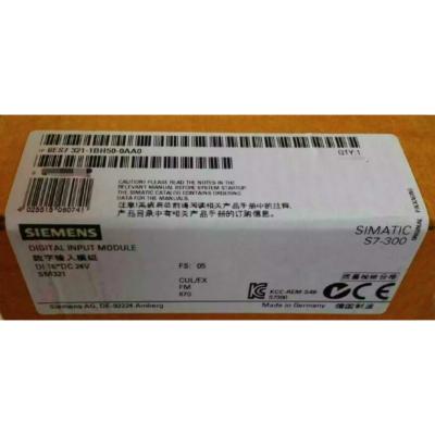 Cina SIEMENS 6ES7321-1BH50-0AA0 SM321, 16DI, 24VDC, SIMATIC S7-300, Digital input SM 321, Isolated 16 DI, 24 V DC in vendita