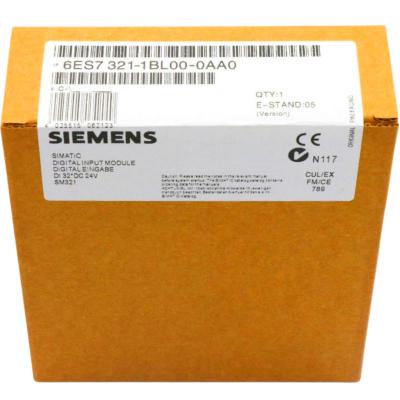 Cina SIEMENS 6ES7321-1BL00-0AA0 SIMATIC S7-300 SM321 Digital Input, 32-P, Sink, 24VDC in vendita
