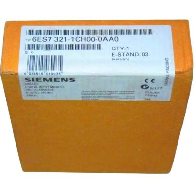 Cina SIEMENS 6ES7321-1CH00-0AA0 SIMATIC S7-300 DIGITAL INPUT SM 321, ISOLATED, 16 DI, 24-48 V AC/DC WITH SINGLE ROOTING in vendita
