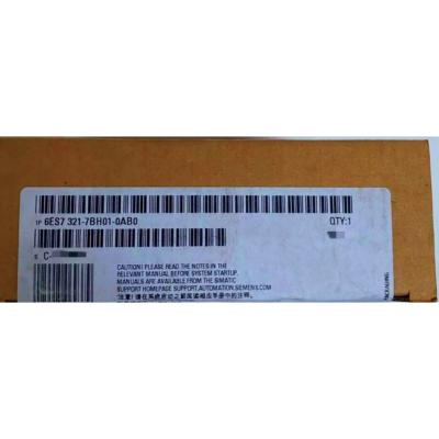 중국 SIEMENS 6ES7321-7BH01-0AB0 SIMATIC S7-300, DIGITAL INPUT SM 321, ISOLATED, 16 DI; 24 V DC, 1X 20-POLE 판매용