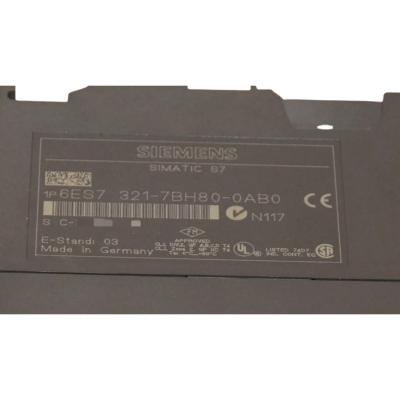 중국 SIEMENS 6ES7321-7BH80-0AB0 SIMATIC S7-300, DIGITAL INPUT SM 321, OPTICALLY ISOLATED, FOR EXPANDED TEMPERATURE RANGE 판매용