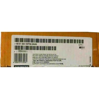 Cina SIEMENS 6ES7322-1BP50-0AA0 SIMATIC S7-300 DIGITAL OUTPUT SM 322, ISOLATED IN GROUPS OF 16, 64 DO, 24 V DC in vendita