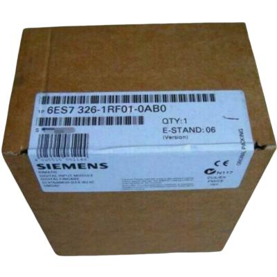 Cina SIEMENS 6ES7326-1RF01-0AB0 SIMATIC S7, DIGITAL INPUT SM 326, 8 DI; 24 V DC, NAMUR, FAIL-SAFE NAMUR INPUT in vendita