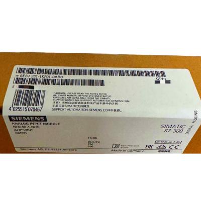 中国 SIEMENS 6ES7331-1KF01-0AB0 SIMATIC S7-300, ANALOG INPUT SM 331, OPTICALLY ISOLATED, 8 AI, 13 BIT RESOLUTION 販売のため