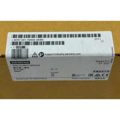中国 シメンス 6ES7331-7KB02-0AB0 シマティックS7-300, アナログインプットSM 331, 孤立, 2AI, 決議 9/12/14 BITS 販売のため