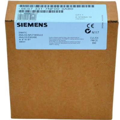 China SIEMENS 6ES7331-7NF00-0AB0 SIMATIC S7-300, ANALOG INPUT SM 331, ISOLATE, 8 AI; +/-5/10V, 1-5 V, +/-20 MA Te koop