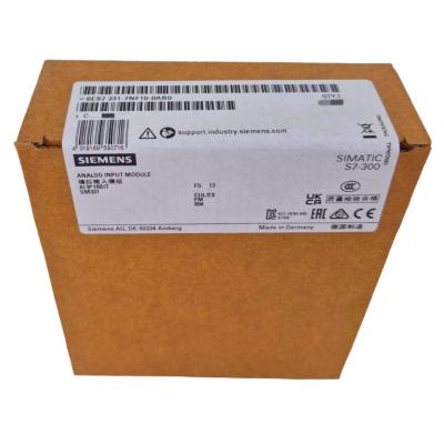 中国 シメンス 6ES7331-7NF10-0AB0 SIMATIC S7-300, アナログインプット SM 331, 孤立, 8 AI; +/-5/10V, 1-5 V, +/-20 MA 販売のため