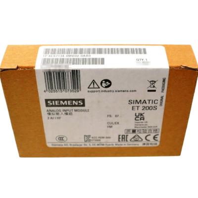 Cina SIEMENS 6ES7134-4MB02-0AB0 SIMATIC DP, ELECTRONICS MODULE 2 AI I HIGH FEATURE FOR ET 200S, 15 MM WIDTH in vendita